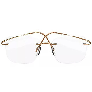 Silhouette TMA MUST COLLECTION 5515/CR Gold 54/21/0 unisex Eyewear Frame