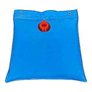 Poolzilla Heavy Duty Wall Bag for Swimming Pool Winter Covers, Thick 16 Gauge Vinyl Wall Bags 1'x1' - 1 Pack