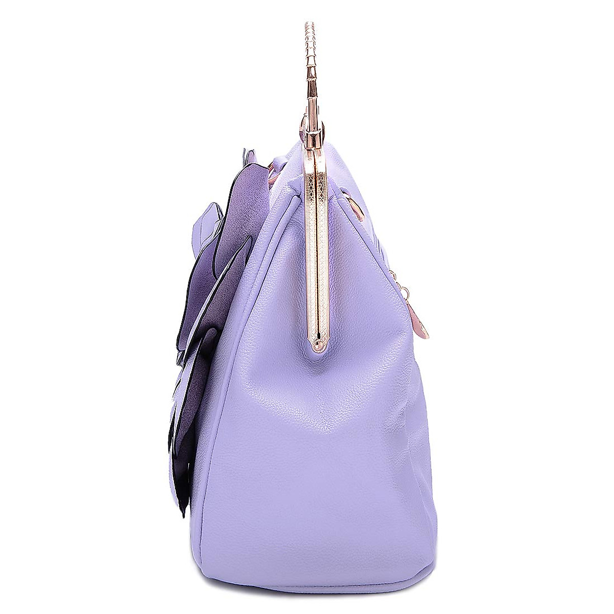 SUNROLAN Women's Evening Clutches Handbags Formal Party Wallets Wedding Purses Wristlets Ethnic Totes Satchel (Light Purple)