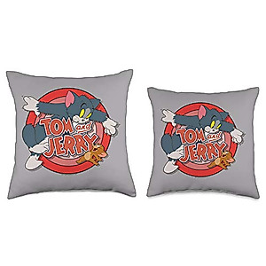 Tom and Jerry Cat & Mouse Throw Pillow, 18x18, Multicolor