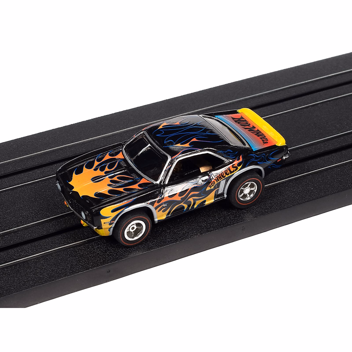 Auto World Hot Wheels Flames Xtraction - 1969 Camaro SS HO Scale Slot Car
