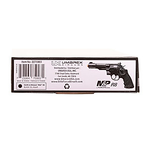Smith & Wesson M&P R8 6mm BB Pistol Airsoft Gun Revolver