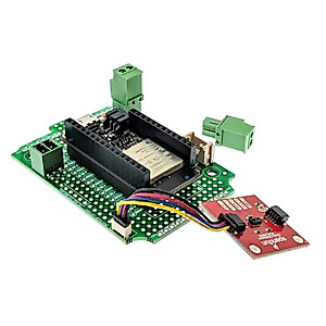 qBoxMini AFC DIY IOT Enclosure Kit (No SMA), IOT Enclosure for Feather ESP32 Cellular LoRa WiFi Arduino Board, Waterproof IP65 Enclosure with Glands, prototyping PCB and connectors Set
