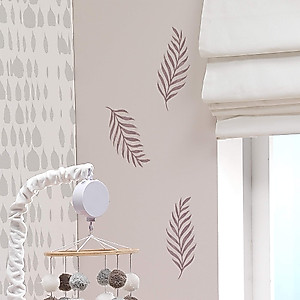 Lambs & Ivy Signature Leaves Taupe Wall Decals