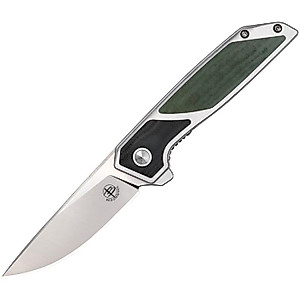 Begg Knives Diamici Linerlock Black G10 BG014, black/green