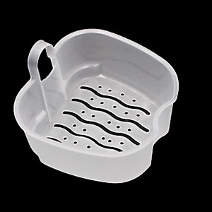 Home False Guard With Bath Denture Strainer Holder Guard Brace Travel Brush Basket Storage Mouthguard Container Rinsing Accessories Travel Outdoor Denture For Teeth Sugar Holder Container