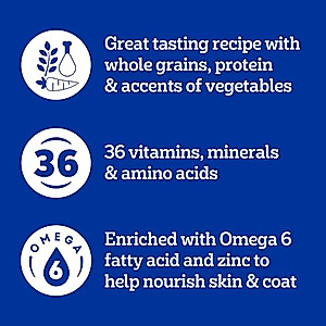 Pedigree Complete Nutrition Adult Small Dog Dry Dog Food, Roasted Chicken, Rice & Vegetable Flavor, 3.5 lb. Bag