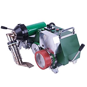 PVC Hot Air Welder for Advertising Cloth Banner Fabric Window Door Overlap Jointing Hem Welding Rope Welding (110v/2000w Welder Machine)