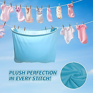 3 Pcs Baby Shower Games Bridal Shower Games Funny Activities - Funniest Baby Shower Game Ever, Ice Breakers for Boy or Girl, How Many Plushies Can You Catch in Your Diaper (Blue) – No Balls Included