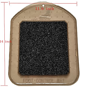 HONEYSEW Non-Slip Foot Control Pad Sewing Machine Foot Pedal Mat