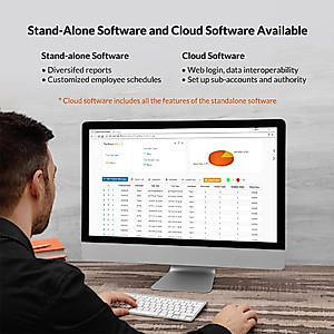 JWM Flashlight Security Guard Patrol System, iButton Touch Patrol Tour Reader with Free Cloud Software for Commercial Government Hotel Industrial, Pedometer+Alarm Clocks