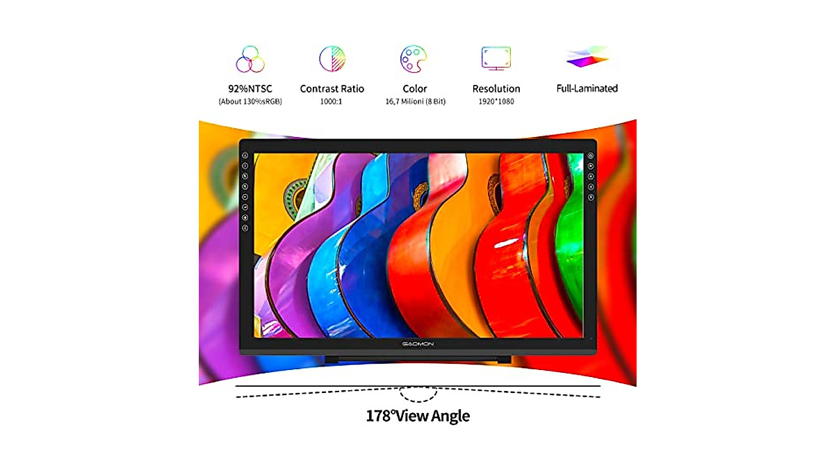 GAOMON PD2200: Ultimate 21.5" Pen Display Tablet