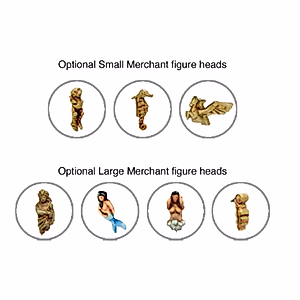 Warlord Black Seas The Age of Sail Merchant Vessels for Black Seas Table Top Ship Combat Battle War Game 792410009