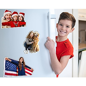 Personalized Photo Magnet - Customized Cutout Magnets Magnetic Photos | Save Your Best Memories