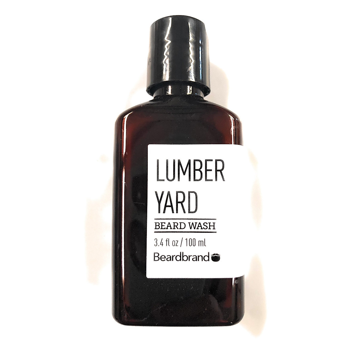 Beardbrand Beard Wash for Men [AS SEEN ON SHARK TANK] Anti Beard Dandruff & Deep Cleaning - Gentle Skin Cleanser and Face Wash with Sandalwood, Cedar Oil & Lumber Yard Scent - 3.4 fl oz