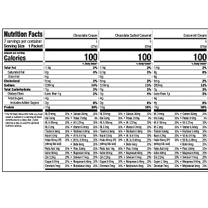 WonderSlim Meal Replacement Shake, Variety Pack, 15g Protein, 24 Vitamins & Minerals, Gluten Free (7ct)