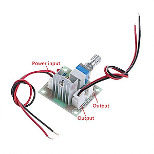 Gump's grocery LM317 DC Linear Converter Down Voltage Regulator Board Speed Control Module