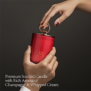 ESNA HOME Aromatherapy Scented Candles | Lavender Essential Oil | 50 Hours Burn Soy White Candles | Celebrate Mom Self Care Present for Mom | Unique Present Room Decor Candle for Home Scented