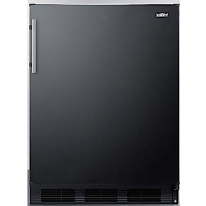 Summit CT663BK 24" Compact Refrigerator in Black