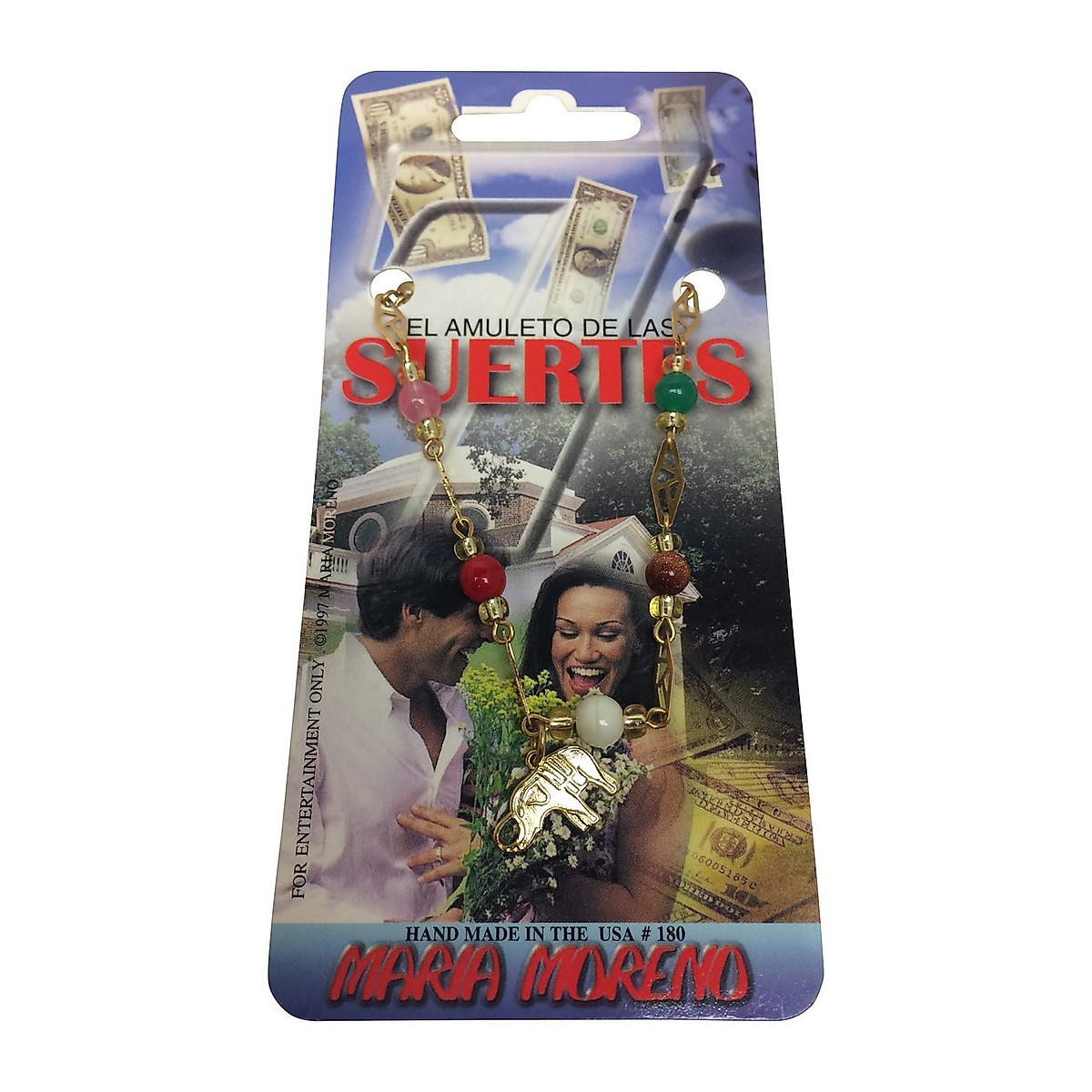 Original Botanica Complete Protection Bracelet for Women and Men Negative Energy Protection Crystal Healing Gemstone Stone Spiritual Fortune Jewelry Chakra Energy