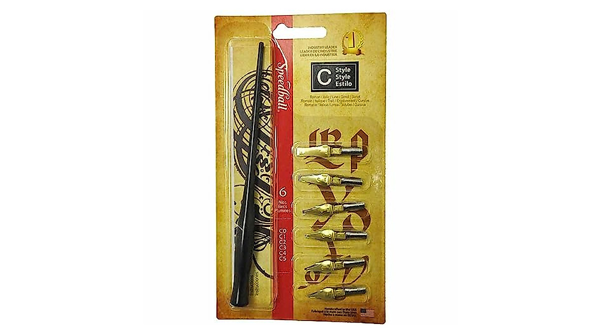 Speedball C-Series Lettering Pen Set - Perfect for Calligraphy