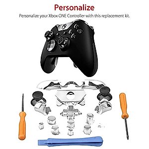 18-in-1 Replaceable Replacement Controller Parts Set