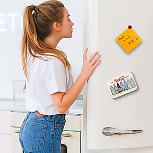 Desperate Enterprises Coke - Bottle History Refrigerator Magnet - Funny Magnets for Office, Home & School - Made in The USA