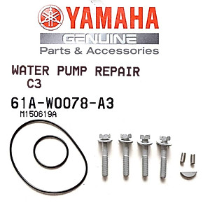 OEM Yamaha F150/F200/F225 Outboard Water Pump Kit 61A-W0078-A3-00