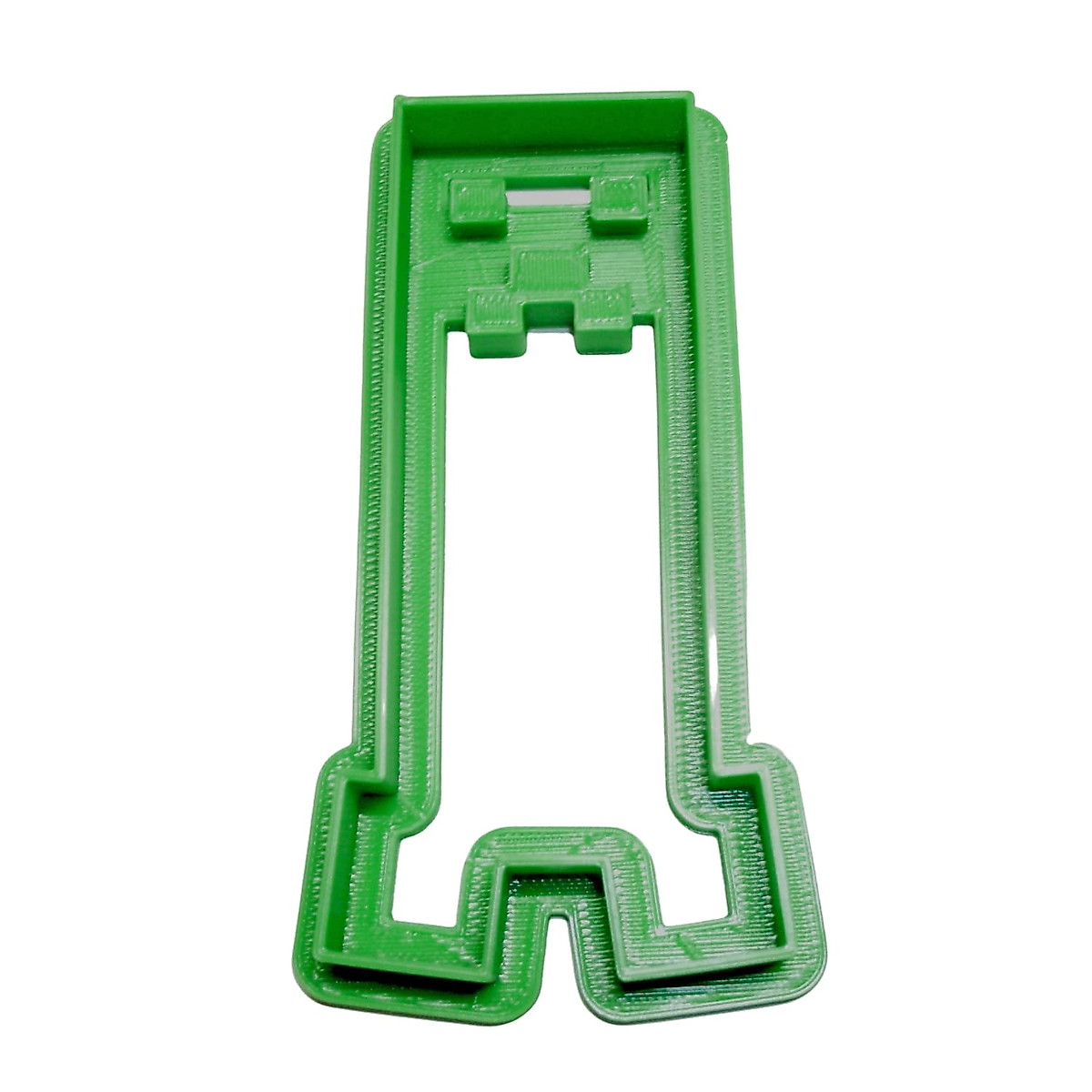 INSPIRED BY CREEPER MONSTER SCOPE BLOCK ADVENTURE VIDEO GAME COOKIE CUTTER MADE IN USA PR519