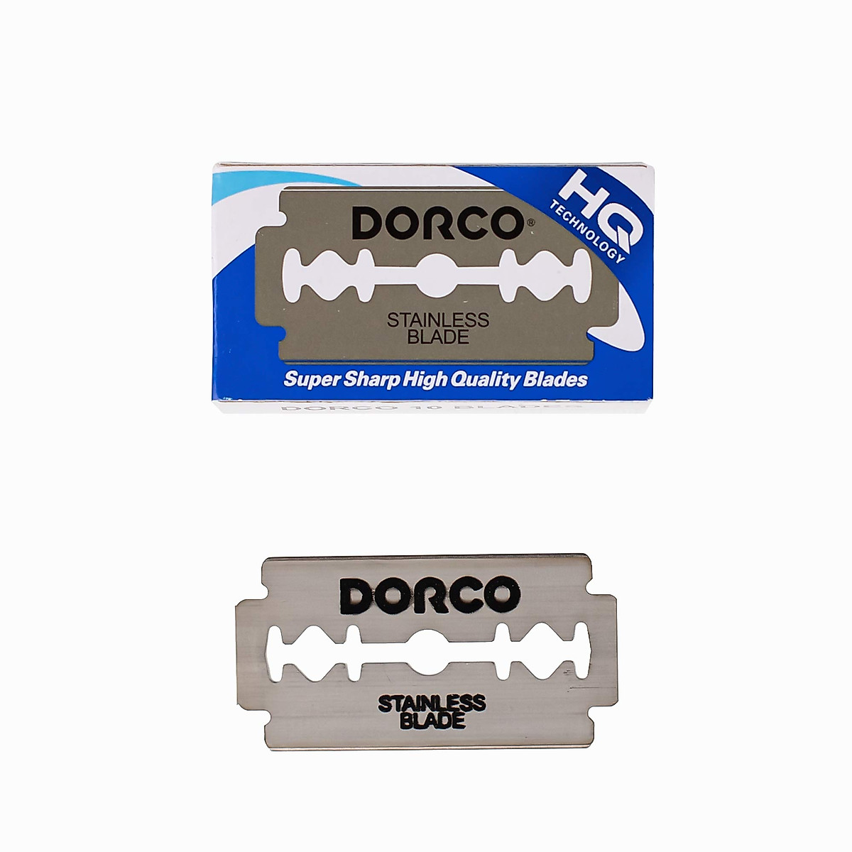 Dorco ST300 Platinum Extra Double Edge Razor Blades - 200 Count