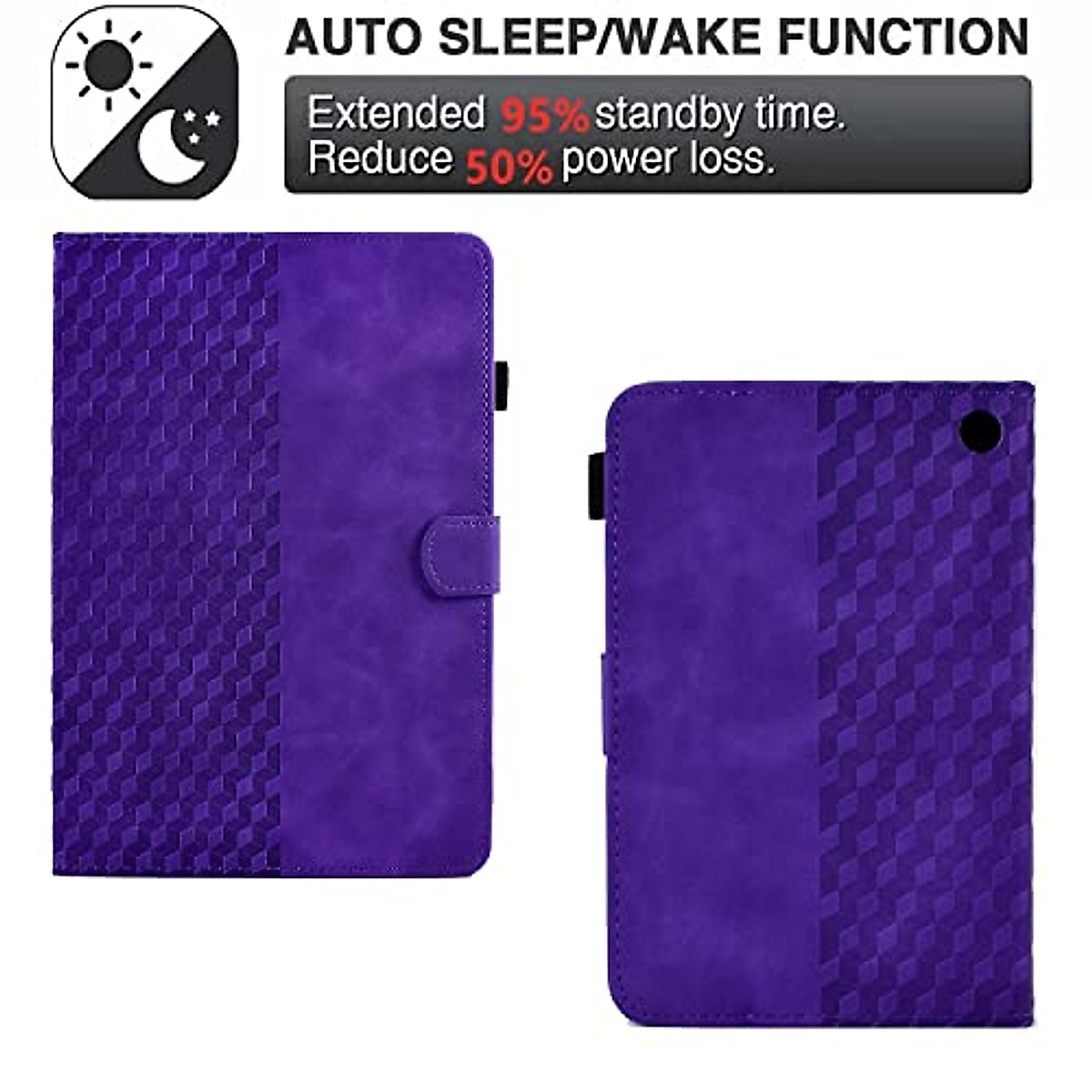 Tablet PC case Premium Leather Case Compatible with Kindle Fire 7 Tablet Case 2022 12th Generation Tablet,Smart Magnetic Flip Fold Stand Case Protective Case Cover with Auto Wake Sleep tablet PC cover