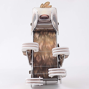 Sloth 3-D Puzzle & Book Set