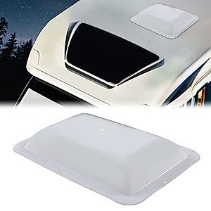 PIT66 Skylight Cover Compatible with RV Camper Food Truck 14" X 22" Camper Skylight Food Truck Skylight White