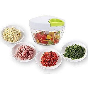 Vinipiak Manual Food Chopper for Vegetable Fruits Nuts Onions Chopper Hand Pull Mincer Blender Mixer Food Processor