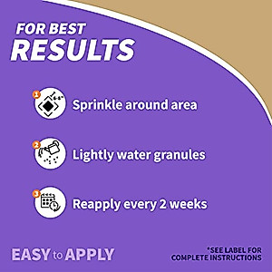 Bonide Repels-All Animal Repellent Granules, 3 lbs. Ready-to-Use Deer & Rabbit Repellent, Deter Pests from Lawn & Garden