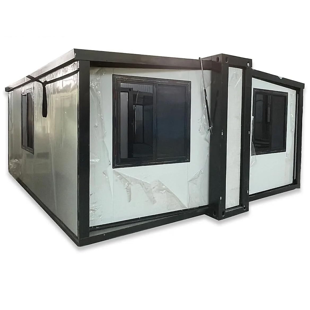 Brotherhood13 Insulated Expandable Prefabricated House 40ft Modern Villa | Big Living Rooms | Sound Proof | Water Proof | Rust Free | Earthquake Proof | Hurricane Proof | Personal | Office Site