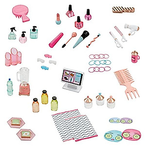 L.O.L. Surprise! Shine On Salon & Spa 5-N-1 Playset with 65+ Surprises- Working Waterfall, Light-Up Mirror, Full 360 Play and Accessories, Holiday Toy, Great Gift for Kids Girls Boys Ages 4 5 6+ Years Old