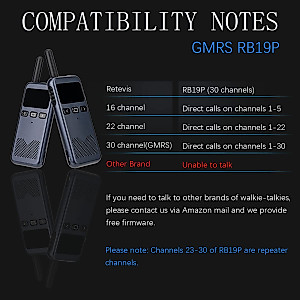 Retevis RB19P Walkie Talkies with Earpiece, High Power 2 Way Radios Long Range, Small Two Way Radios with Multi-Unit Charger, for Restaurants Retail(6 Pack)