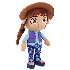Just Play Netflix Ridley Jones Collectible Plushie Ridley Jones Doll, 8-Inch Stuffed Toy, Kids Toys for Ages 3 Up