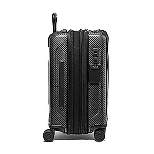 TUMI - International Front Pocket Expandable 4 Wheeled Carry-On Black/Graphite