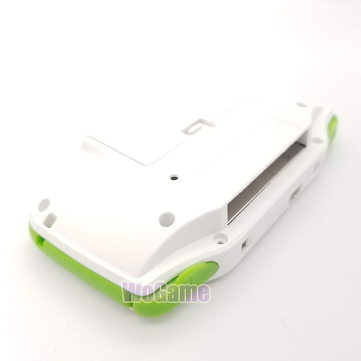 Full Housing Case Cover Housing Shell Replacement for Game boy Advance GBA Shell Case with Buttons Kit-White+Green Buttons