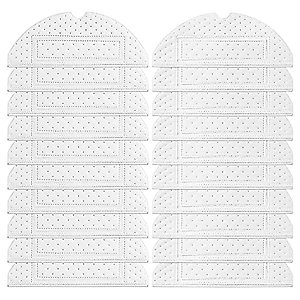 KEEPOW 20 Pack Disposable Mop Pads Fit for Roborock S7 S7+ Vacuum Cleaner