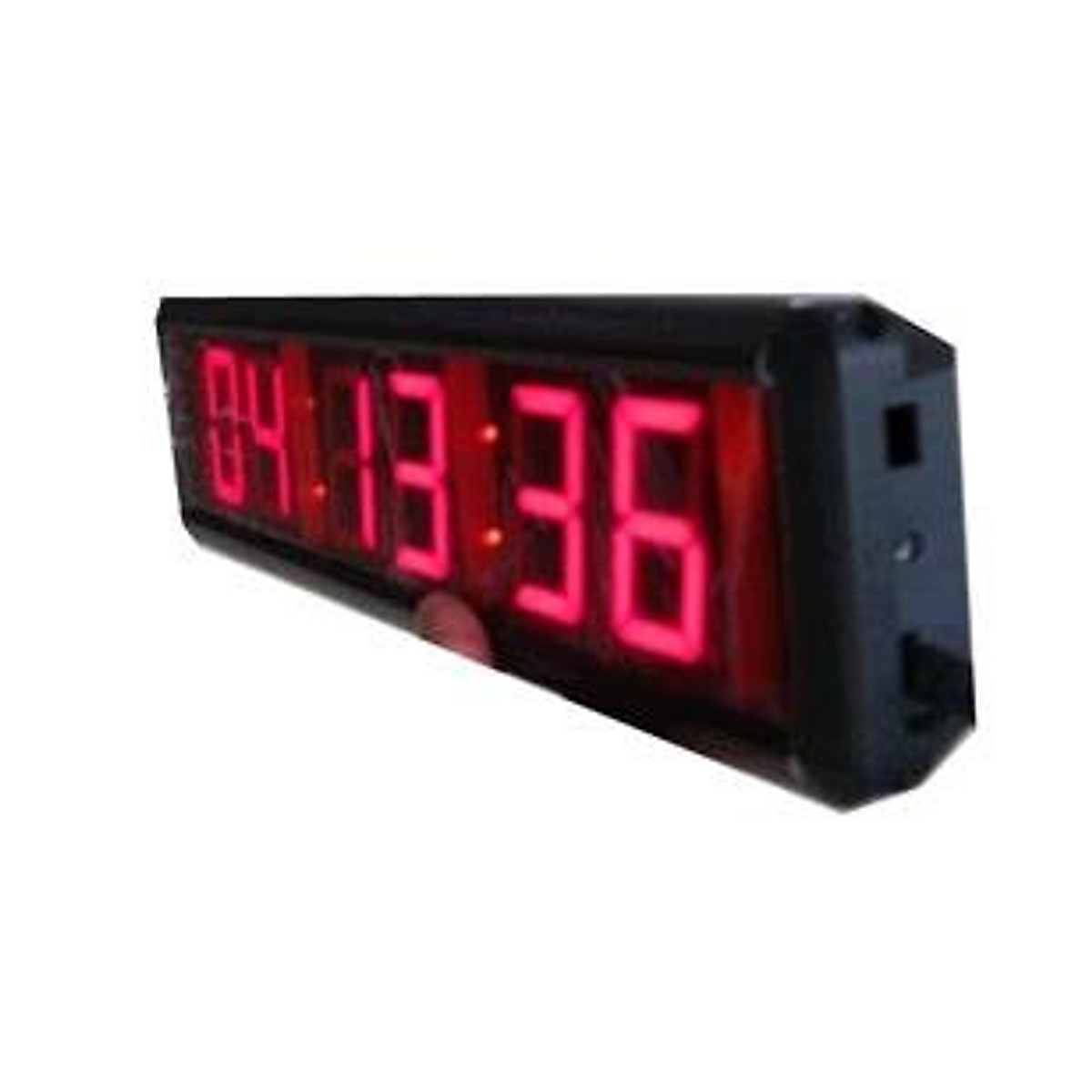 GOODRELIISH 2.3" High Character LED Wall Clock Digital Countdown and Up Timer by IR Remote Control, Red