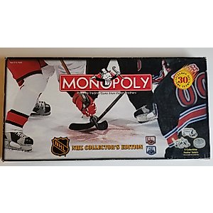 USAopoly NHL Hockey Collector's Edition Monopoly Board Game
