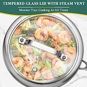 DELARLO Tri-Ply Stainless Steel Small Saucepan With Lid, Induction Cooking Sauce Pot Sauce Pans, Stainless Steel Heavy Bottom Saucier Pot Cookware, Dishwasher Safe & Oven Safe(2 Quart)