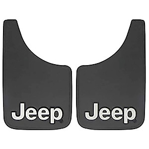 PLASTICOLOR Jeep 9x15 Mud Guards, 9" x 15" Mud Guards (000491R01)