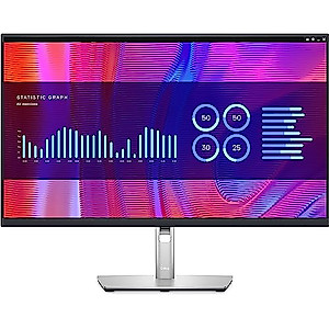 Dell P2723DE 27" QHD WLED LCD Monitor - 16:9 - Black, Silver