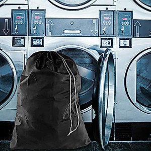 Nylon Laundry Bag Drawstring Locking Closure Machine Washable for Clothing Basket Hamper Replacement