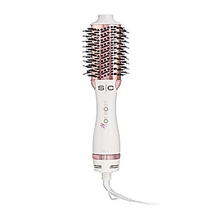 StyleCraft Lil' Hot Body Ionic 2-in-1 Blowout Oval Hot Air Brush Hair Dryer Volumizer