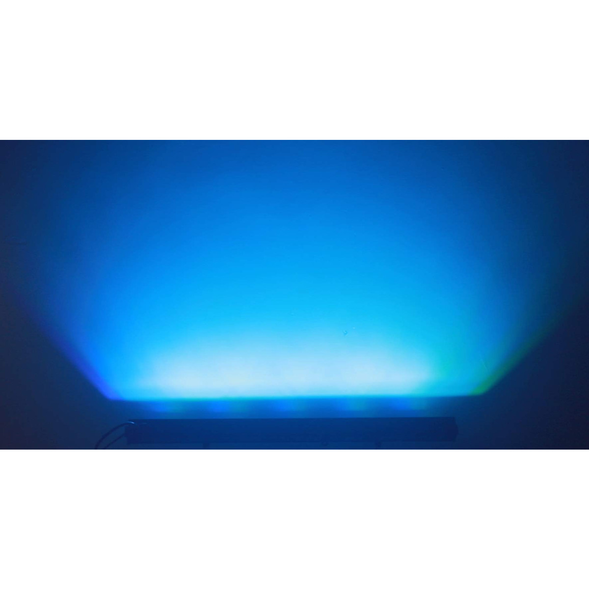 DragonX RGBA Wall Wash Light Bar Plus | 65W LED Wide Beam Horizon Uplights, Professional DJ Stage Strip Strobe Flood Lighting Package DMX for Church, Wedding, Disco, Indoor Party, Club, Band